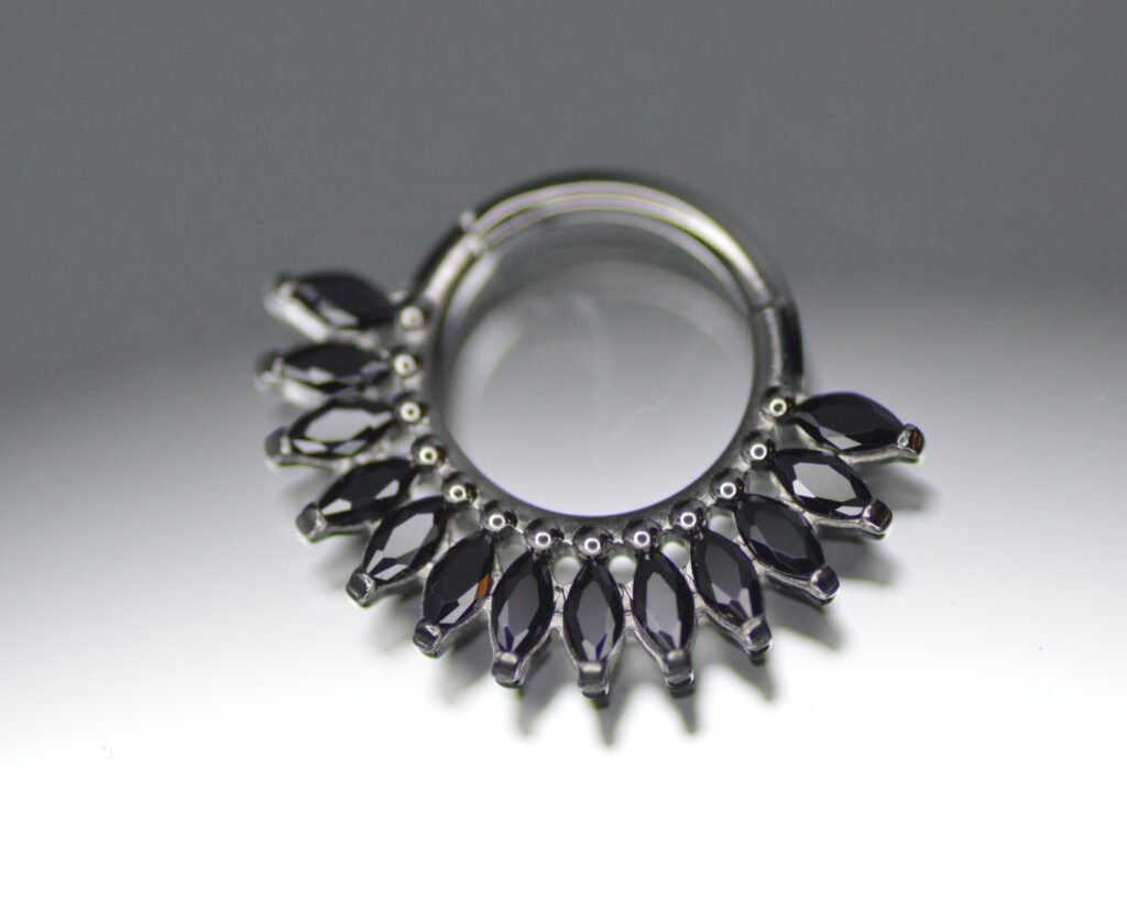 Tremun Titanium Maria Clicker Ring – Pirate Piercing – Webshop